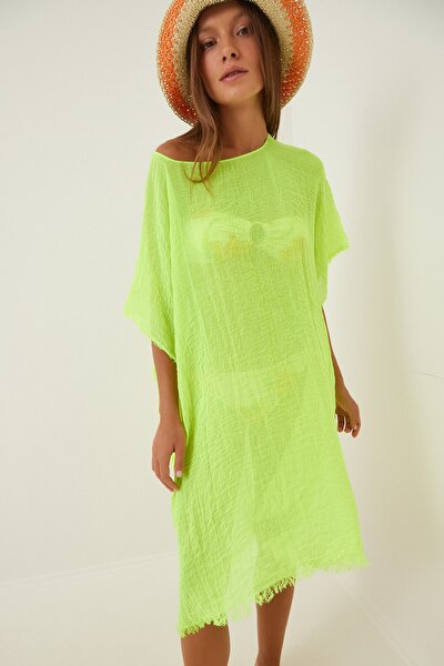 Trend Alaçatı Stili Pareo - Black - Beachwear - Trendyol